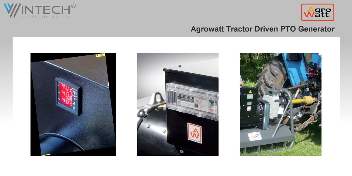 AWB4 16-20kVA Tractor Driven PTO Generator - wintech.com.co